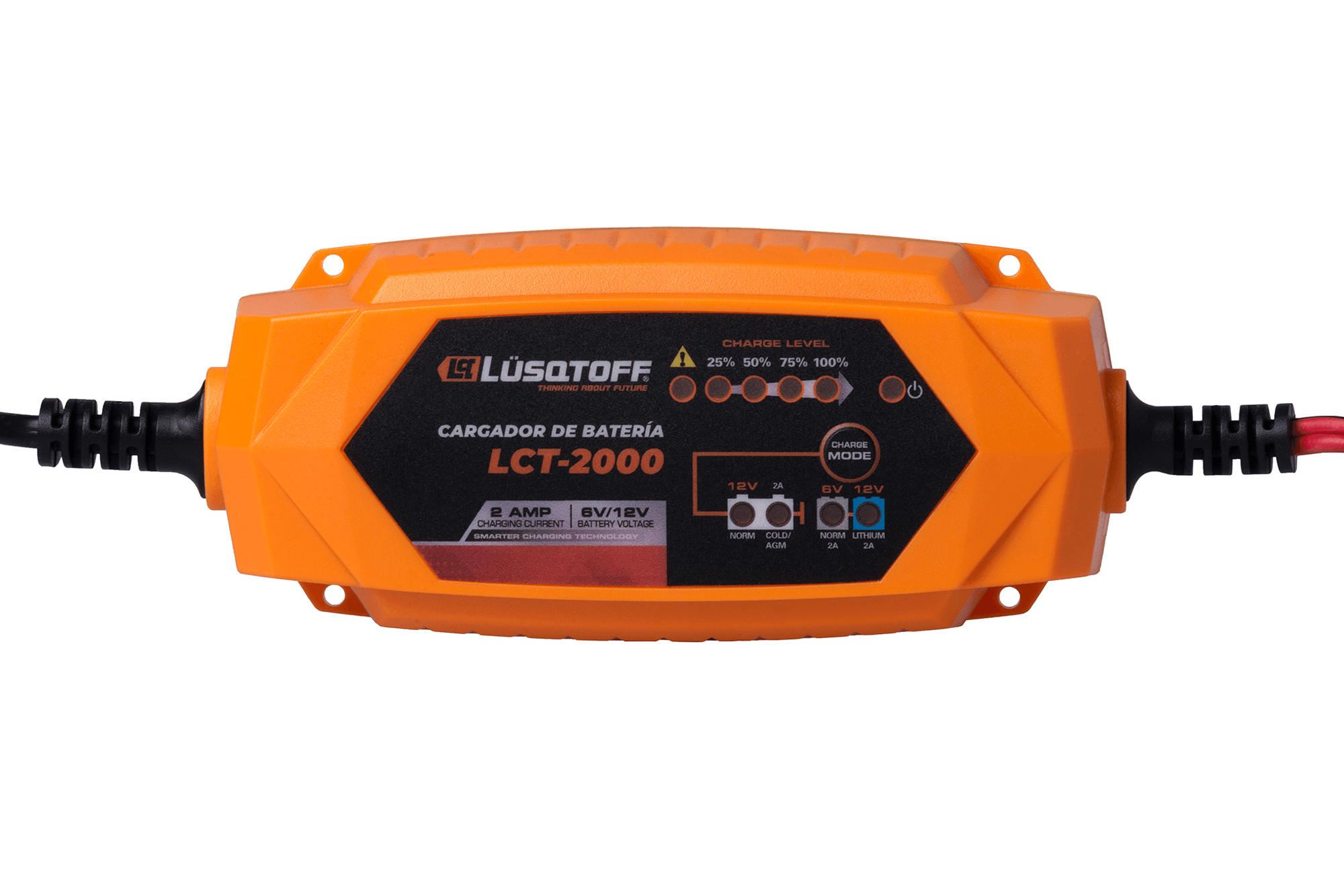 Cargador de Batería Lusqtoff Smart Lct-2000 35W