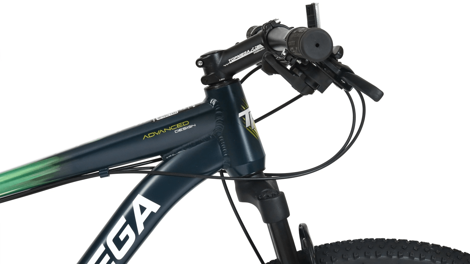 Bicicleta Mountain Bike TOPMEGA Sunshine R29 21vel Verde Talle M