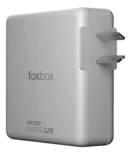 Cargador Powerbank Foxbox Energy Charger 20w 12000mAh Blanco