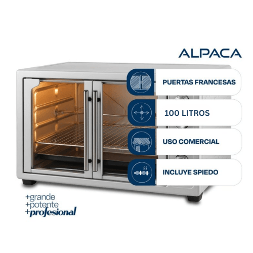 Horno Electrico Alpaca ALPHE-100L 100Lts